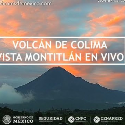 Watch Montitlán view | Fuego Volcano of Colima live webcam in Monterrey ...