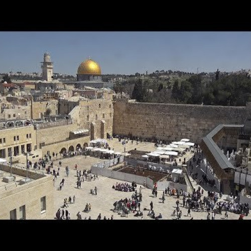 Watch Western Wall live live webcam in Jerusalem - Israel |Pictimo