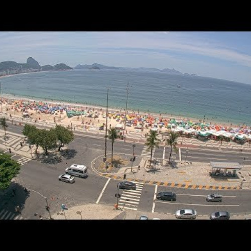 Watch Copacabana Beach live webcam in Rio De Janeiro - Brazil |Pictimo