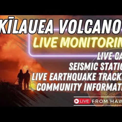 Watch Kīlauea Erupting Volcano live webcam in Volcano Village - United ...